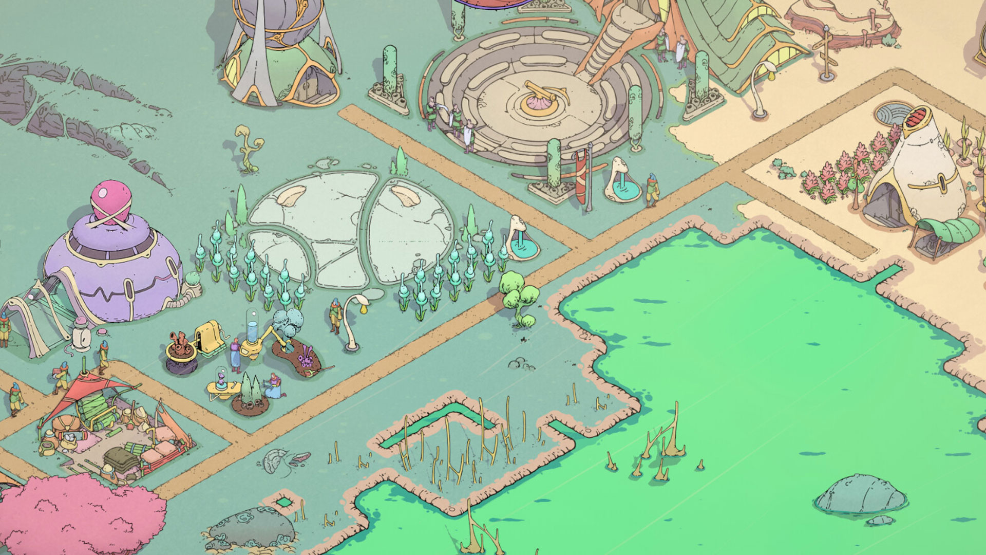 The highly anticipated city-builder game Synergy introduces distinctive ...