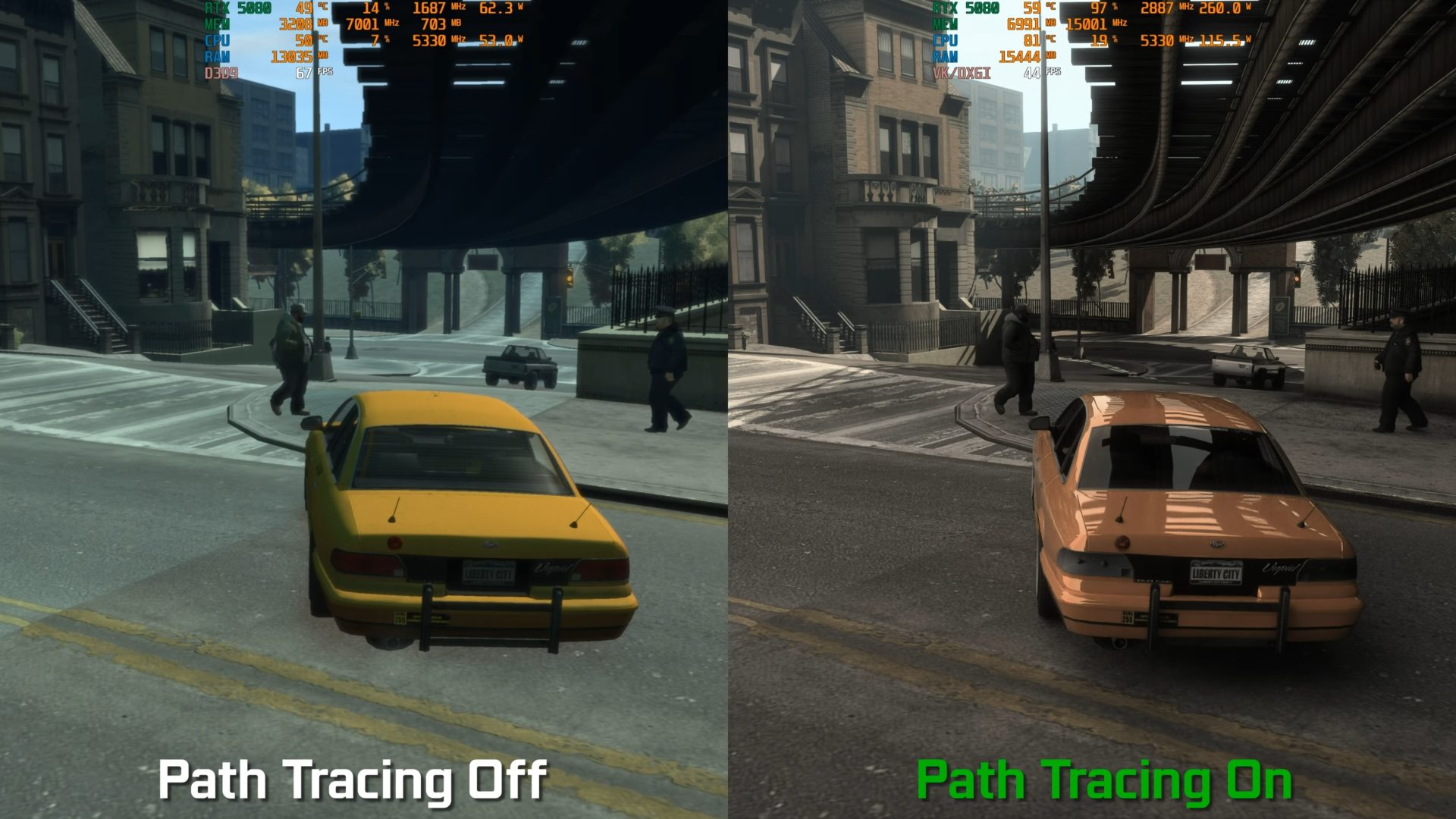 GTA IV RTX Remix Mod Officially Released, Path Tracing Transforms ...